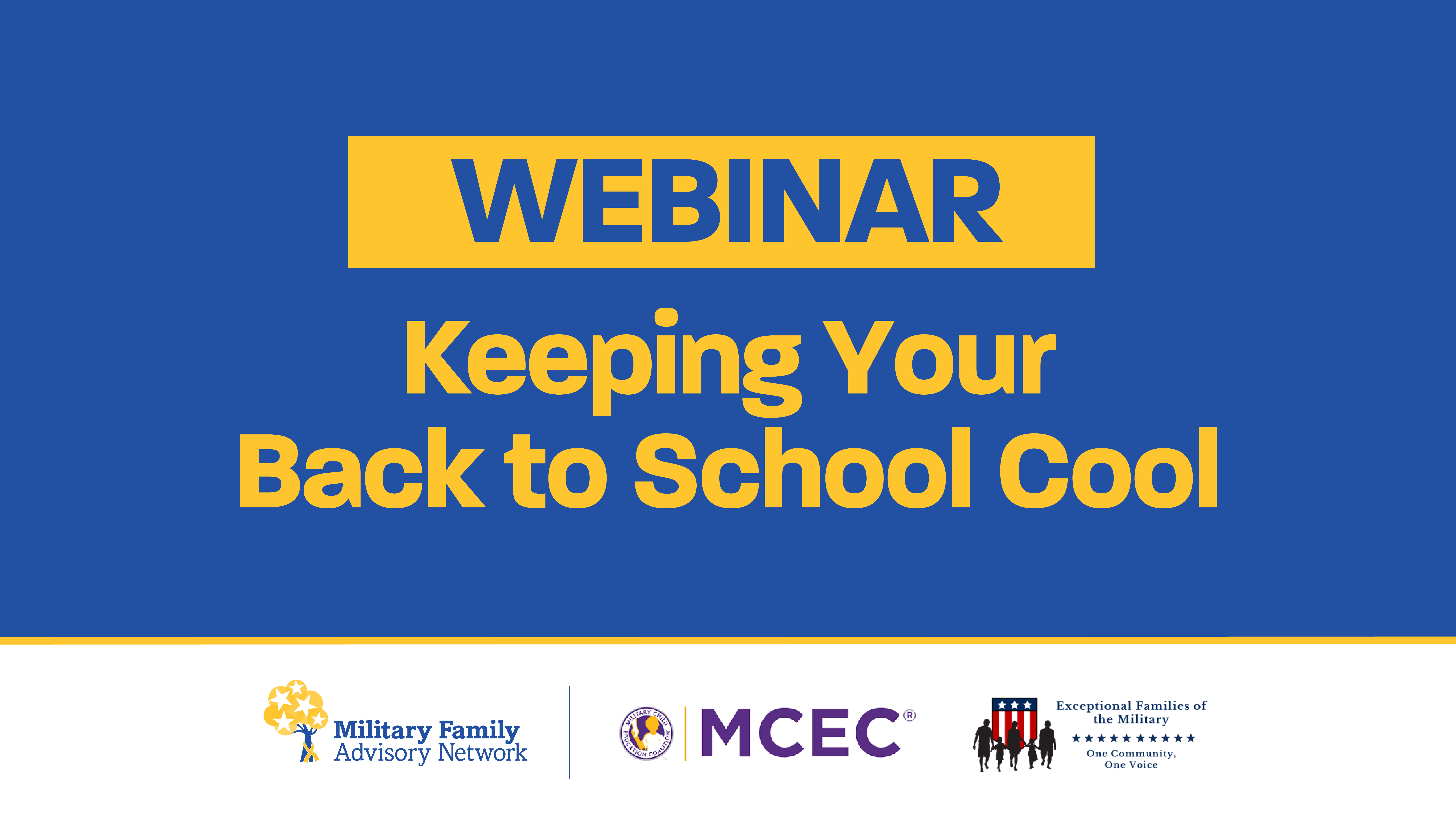 Keeping Your Back To School Cool Military Family Advisory Network Keeping Your Back To School Cool Military Family Advisory Network